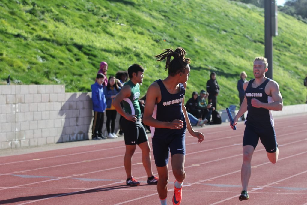 Track and field relay team breaks school record - The Vanguard Voice